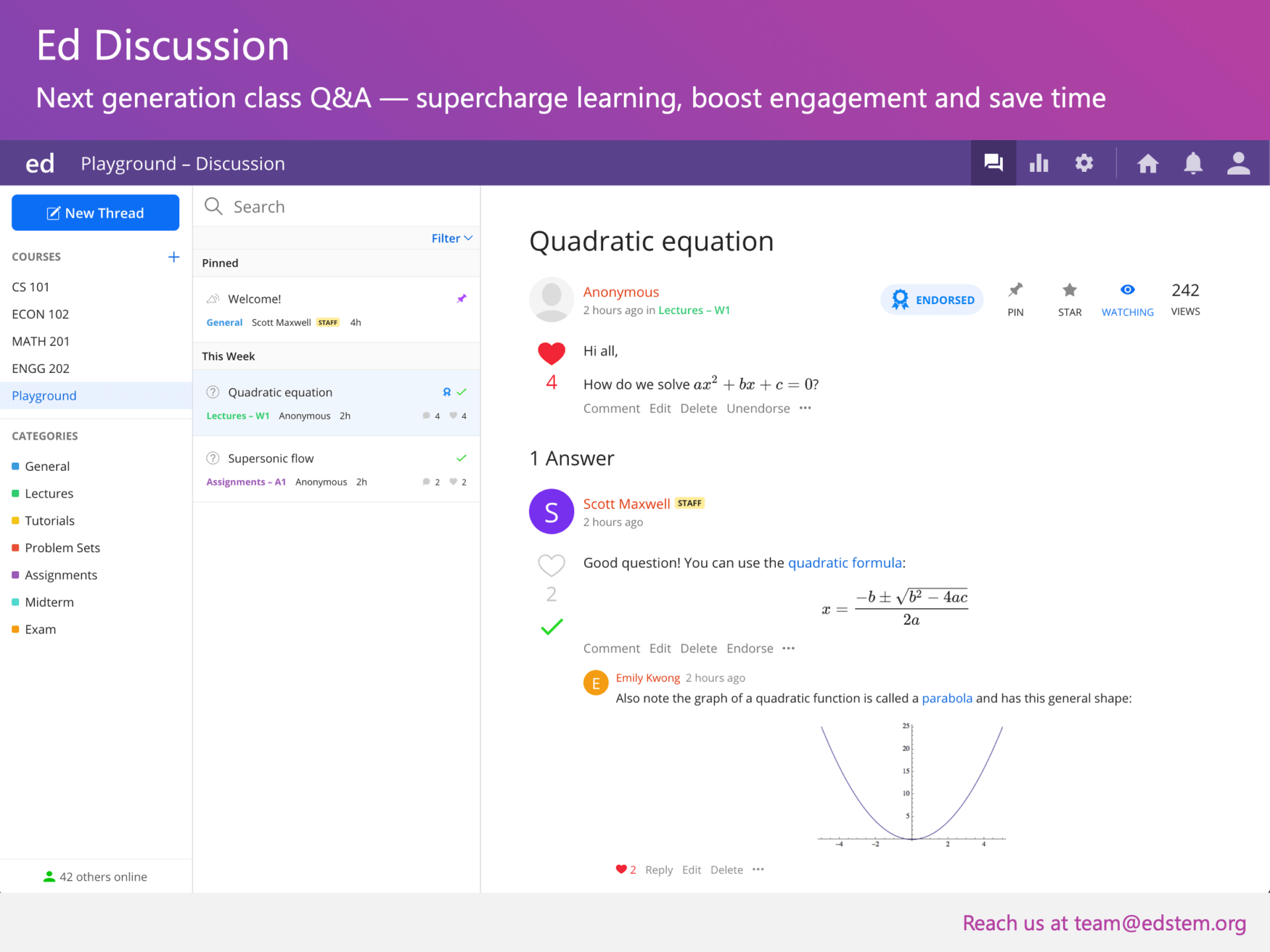 Ed Discussion - USC Viterbi | Current Students